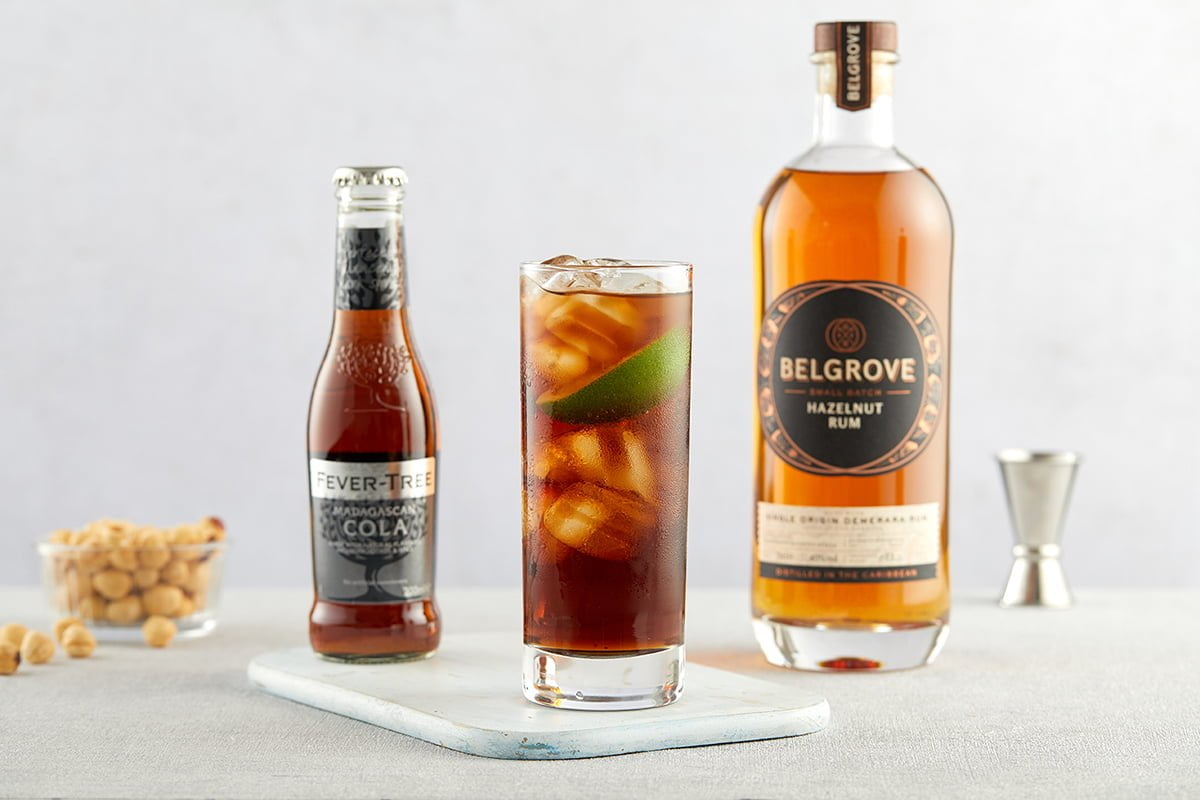 Hazelnut Rum & Madagascan Cola – Belgrove Rum By The Cartmel Spirit Company